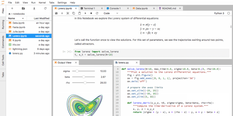 JupyterLab for complex Python and Scala Spark projects